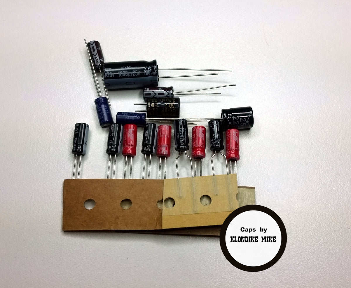 Realistic DX-150 /A (20-150) electrolytic capacitor kit – Klondike Mike's