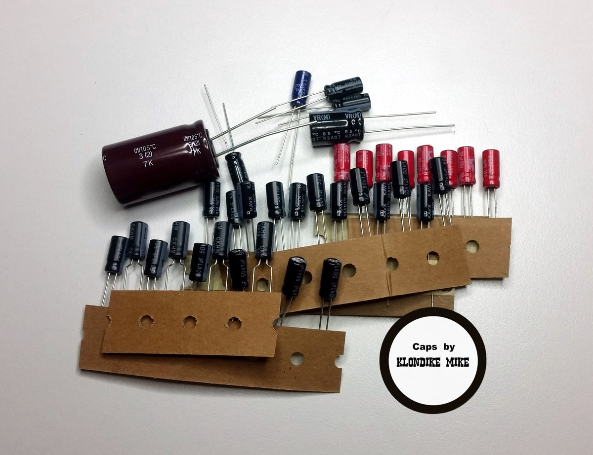 Cobra 135 electrolytic capacitor kit – Klondike Mike's