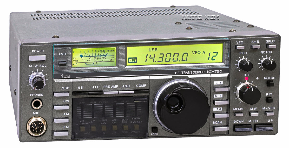 Icom IC-735 electrolytic capacitor kit – Klondike Mike's