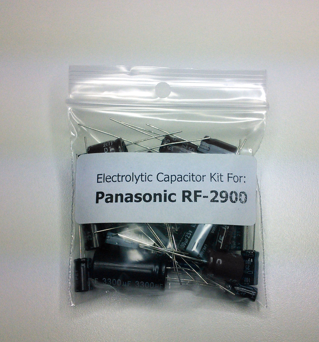 Panasonic RF-2900 electrolytic capacitor kit – Klondike Mike's