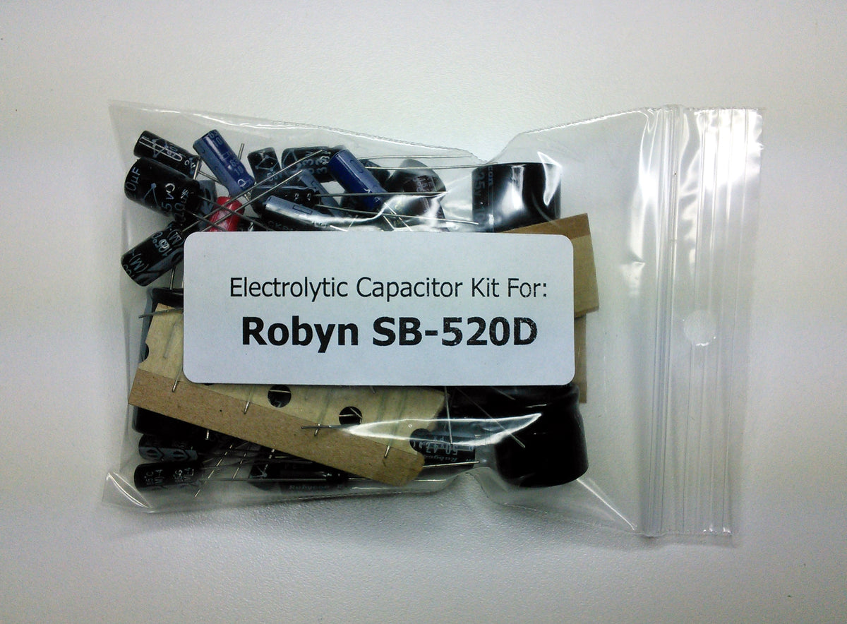 Robyn SB-520D electrolytic capacitor kit – Klondike Mike's