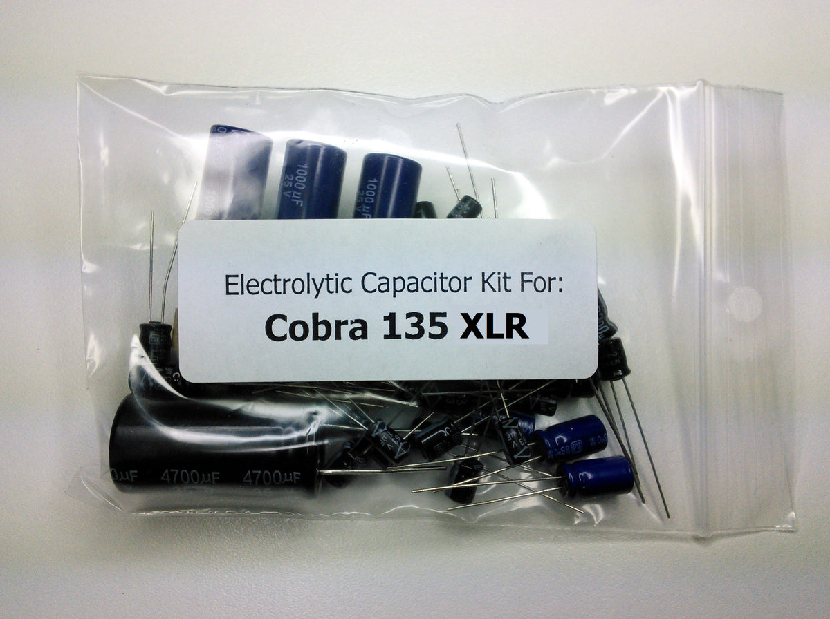 Cobra 135 XLR electrolytic capacitor kit – Klondike Mike's