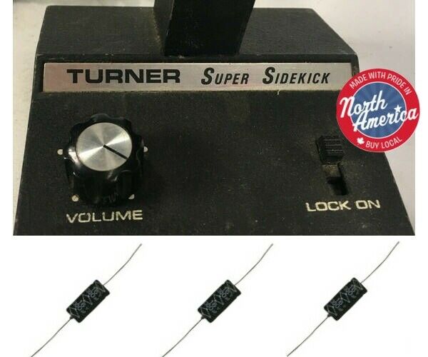 Turner Super Sidekick electrolytic capacitor kit – Klondike Mike's