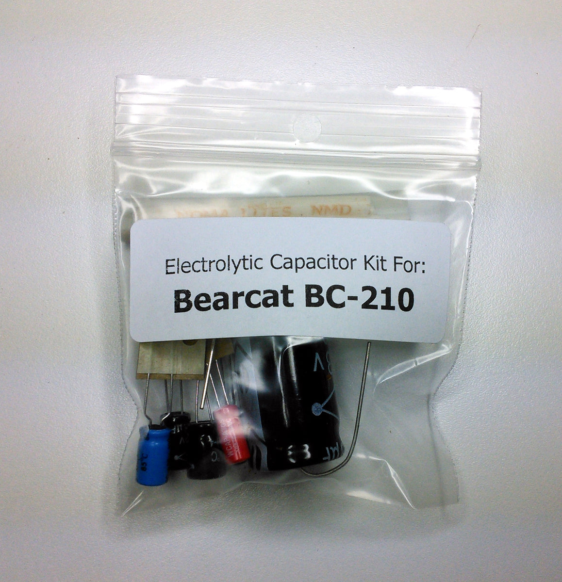 Bearcat BC-210 electrolytic capacitor kit – Klondike Mike's