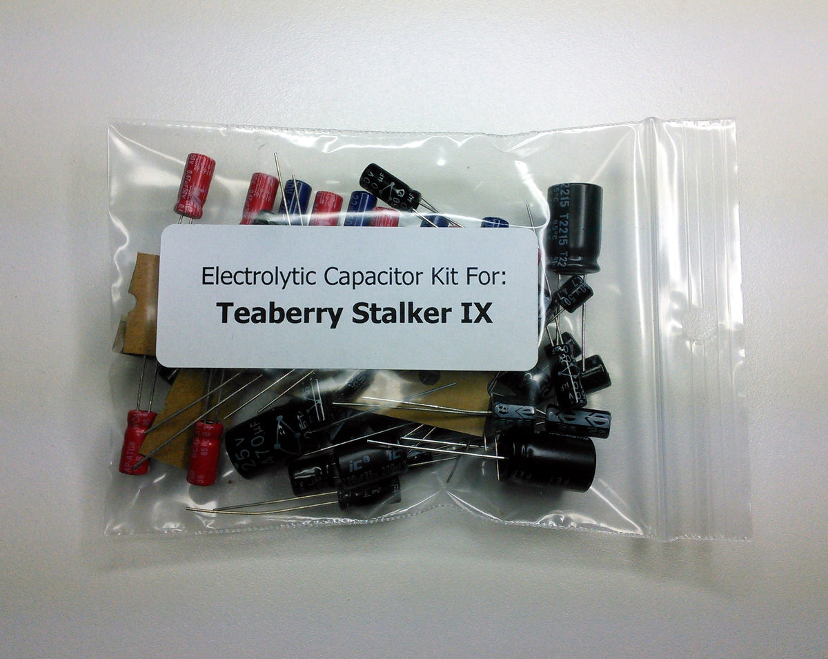 Teaberry Stalker IX electrolytic capacitor kit – Klondike Mike's