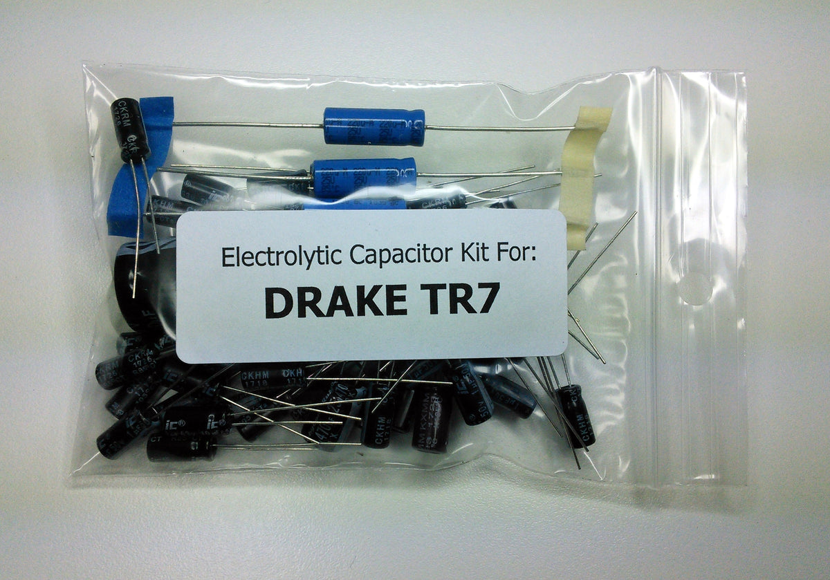 Drake TR7 Transceiver radial/axial electrolytic capacitor kit ...